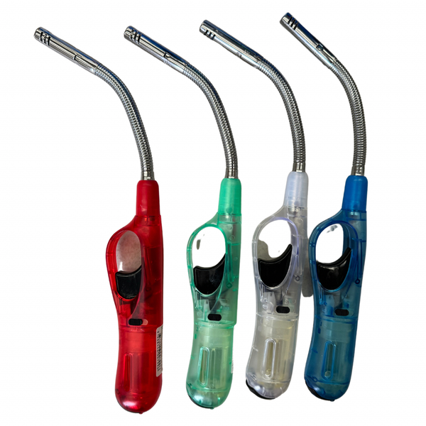 Clear Flexible Gas Lighter for Braai with Safety Lock - Assorted Colou ...