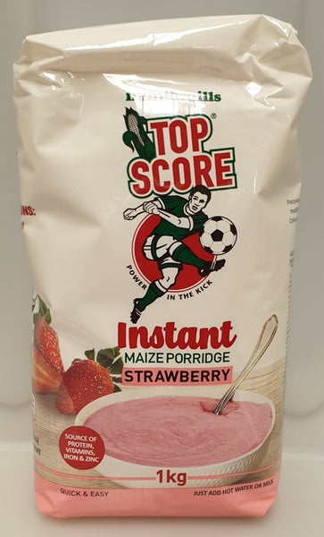 Top Score Porridge 1kg - Strawberry – South African Essentials
