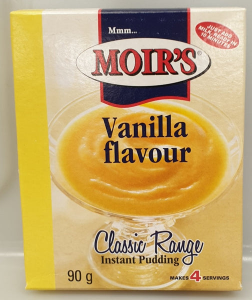 Moirs Instant Puddings Vanilla 90g – South African Essentials