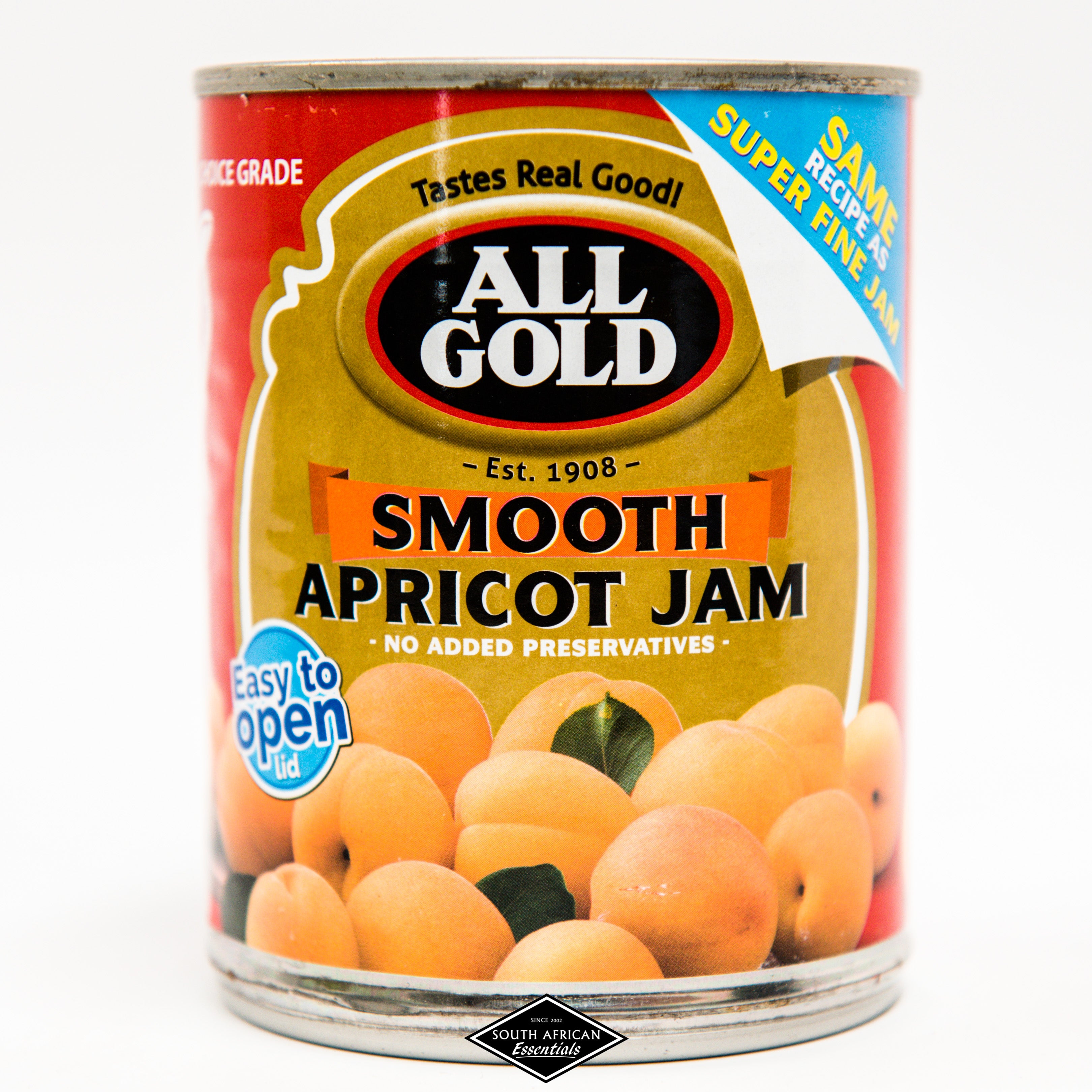 All Gold Smooth Apricot Jam – South African Essentials