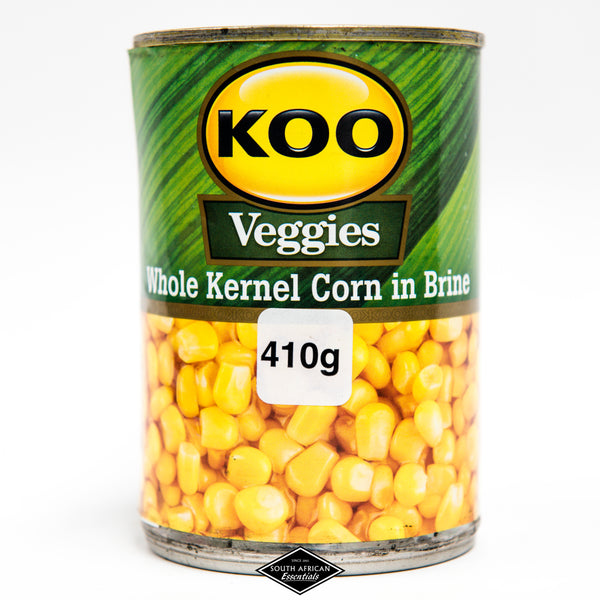 Koo Whole Kernal Corn 410g – South African Essentials