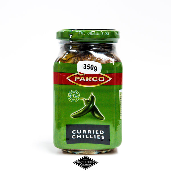 Pakco Curried Chillies 350g – South African Essentials