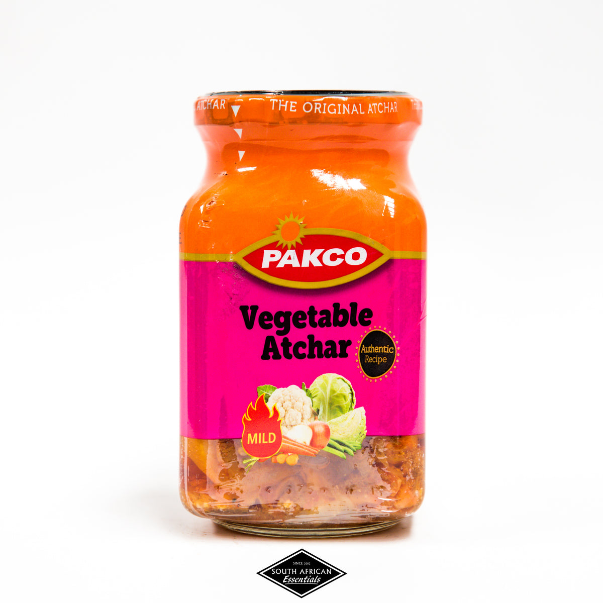 Pakco Vegetable Atchar Mild 385g – South African Essentials
